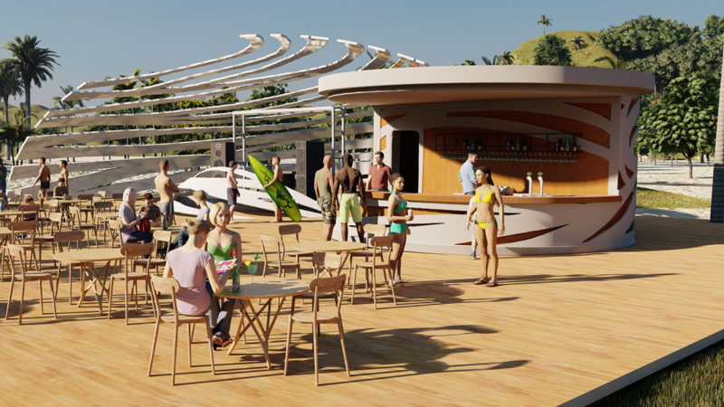 Le Beach Club – Amusement Logic