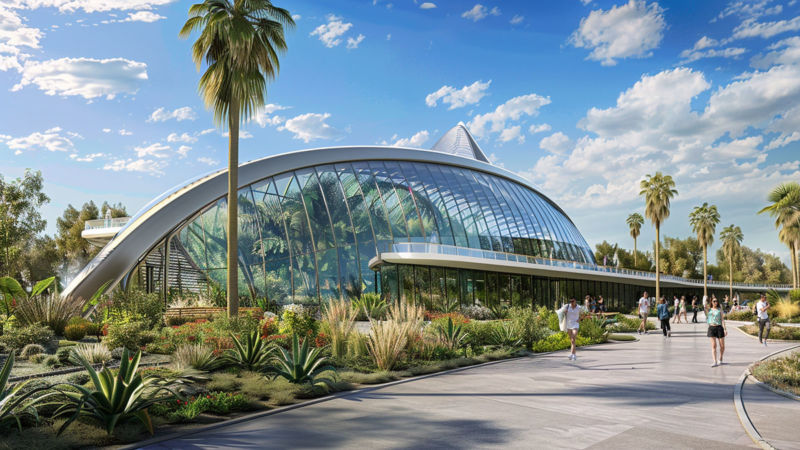 Conception d’une serre monumentale pour un jardin botanique – Amusement ...