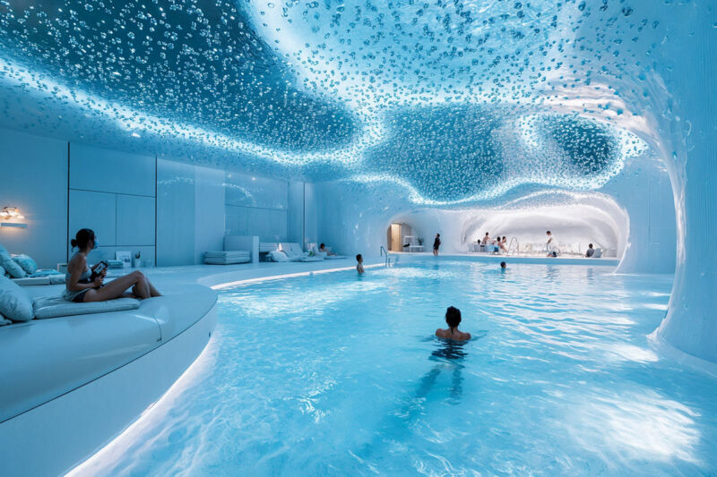 Projet d'aménagement intérieur pour le spa d'un hôtel de charme